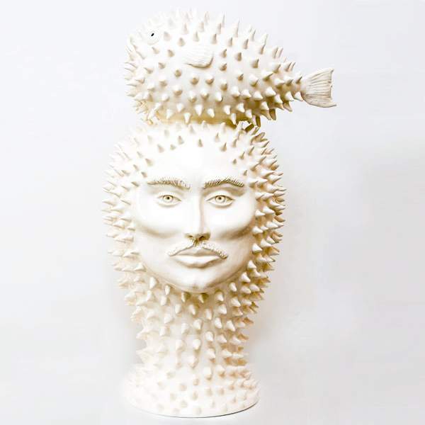 MSquare Gallery | ''Spicy Thoughts'' Double Sided Head - MSquare Gallery